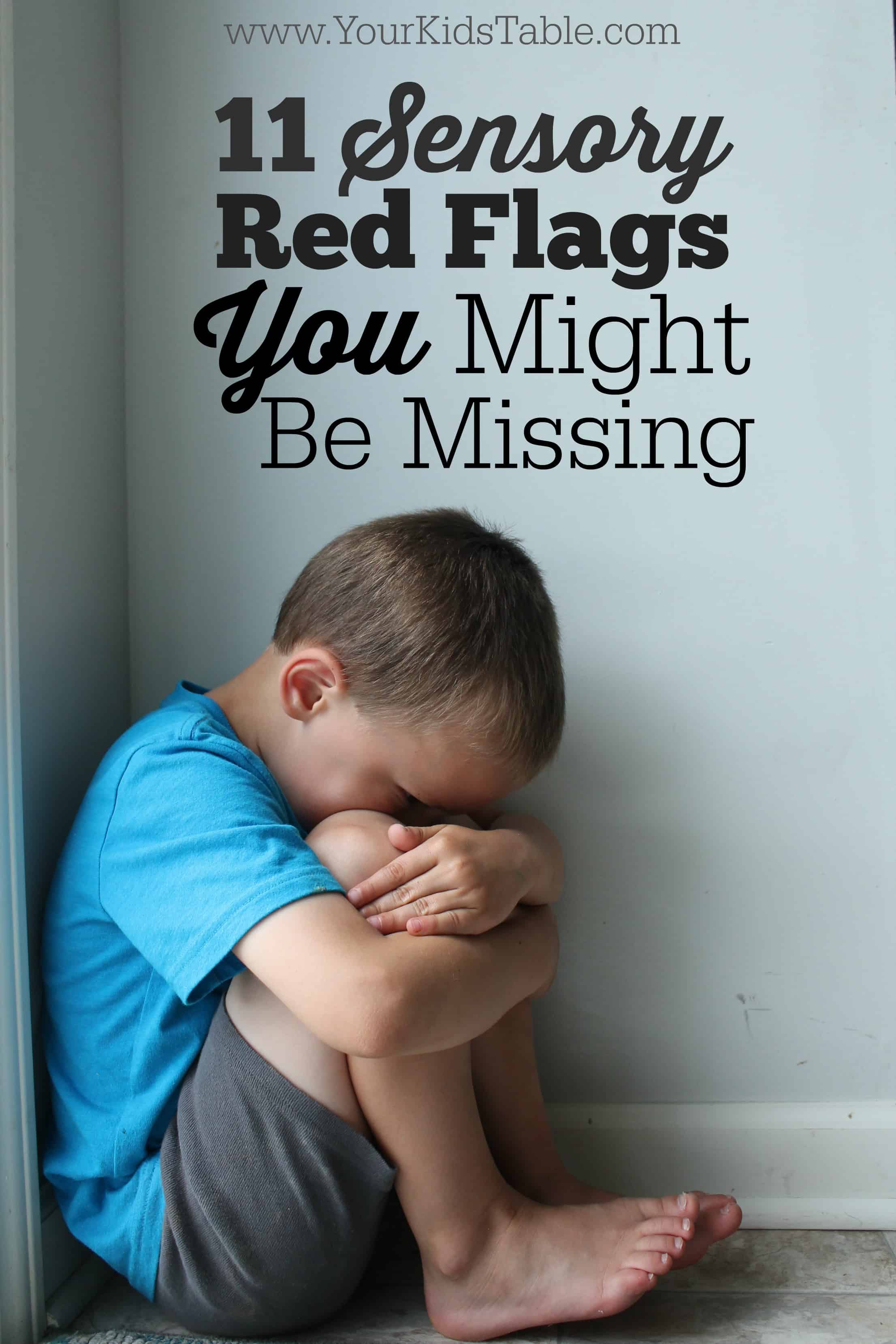 11 Sensory Red Flags Your Kid s Table