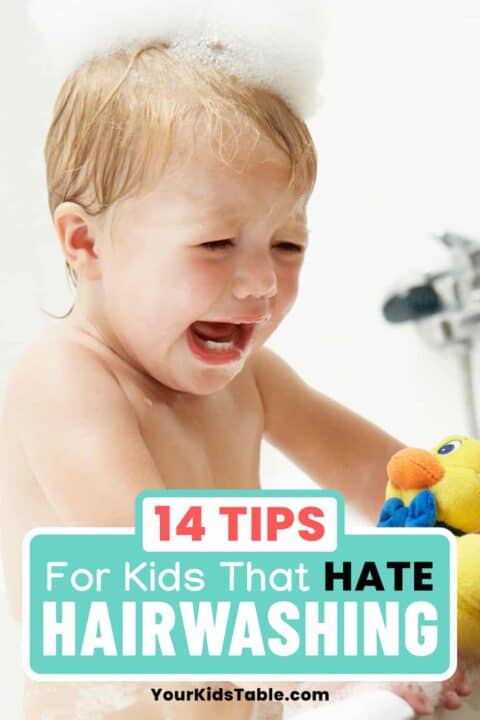 Here's a Method to Help Kids That Hate Hair Washing