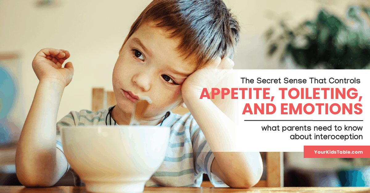 Interoception: The Secret Sense That Controls Appetite, Toileting, and ...