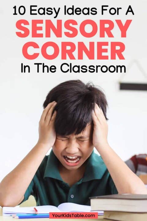 10 Ideas for a Sensory Corner in the Classroom - Your Kid's Table
