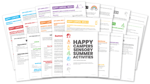 Happy Campers Sensory Summer Activities (/happy) - Your Kid's Table