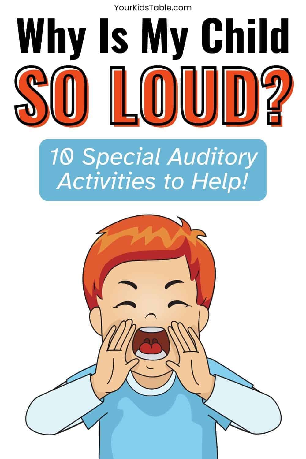 10 Auditory Sensory Activities for Kids and Toddlers - Your Kid's Table