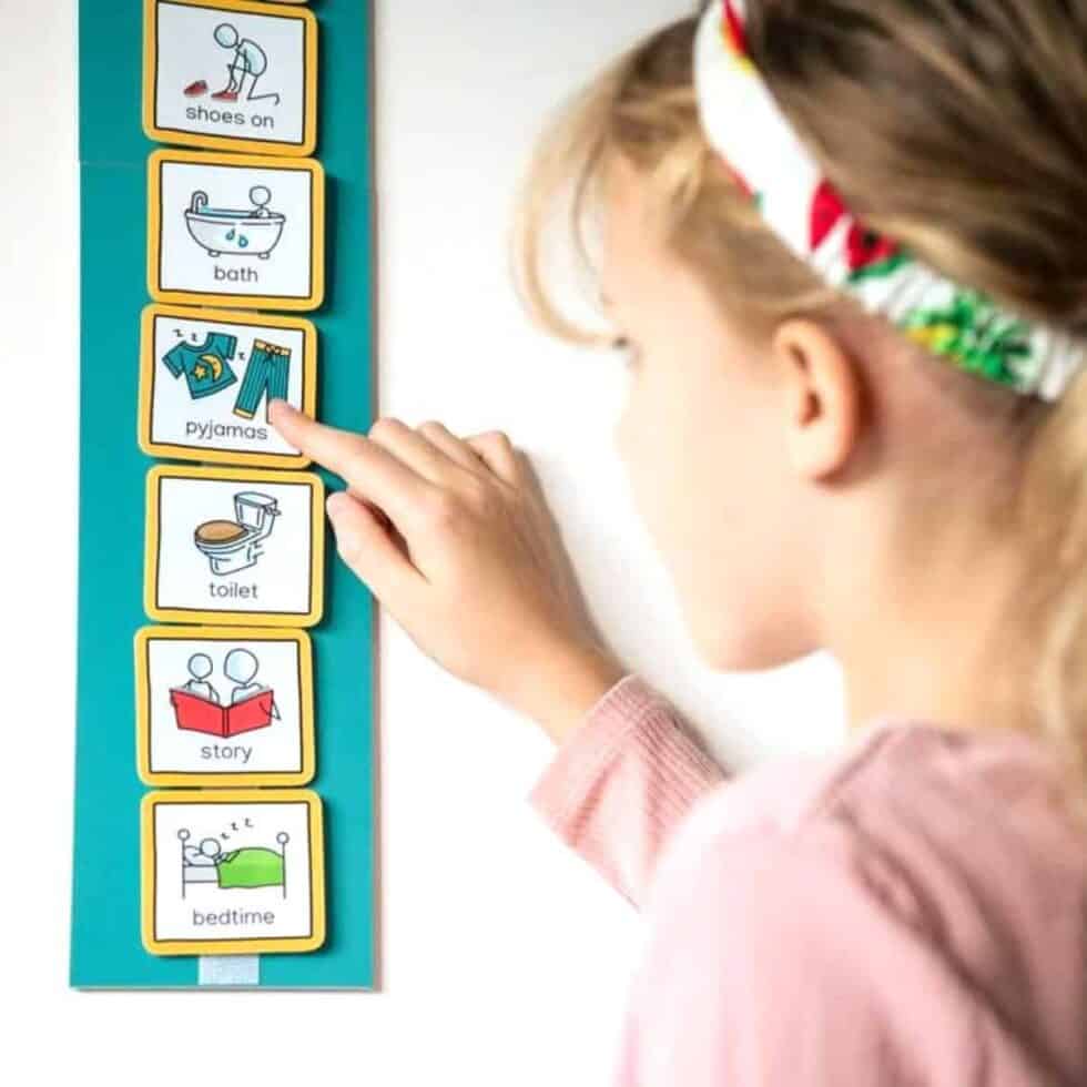 How to Make a Visual Schedule + Use it Well - Your Kid's Table